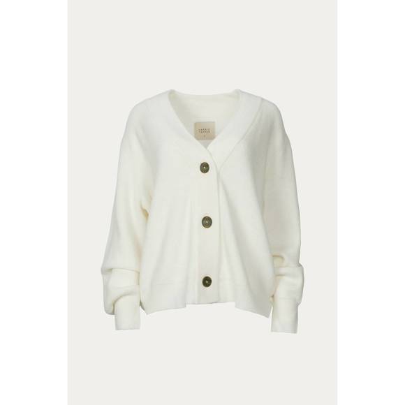 HARRIS TAPPER | Sweaters | New Harris Tapper Lang Cardigan In Ivory ...